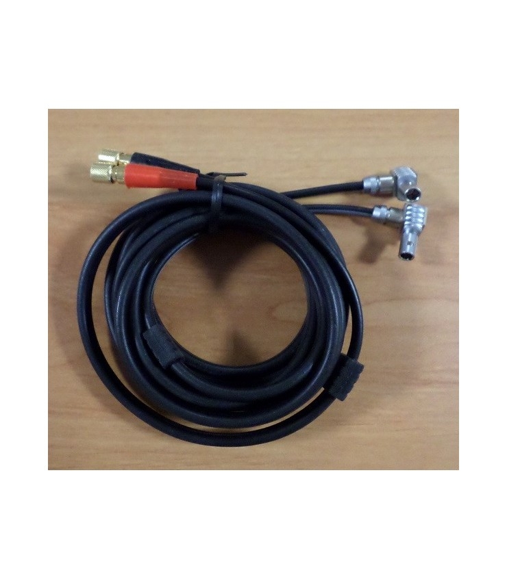 Câble double Lemo 00 coudées / Microdot