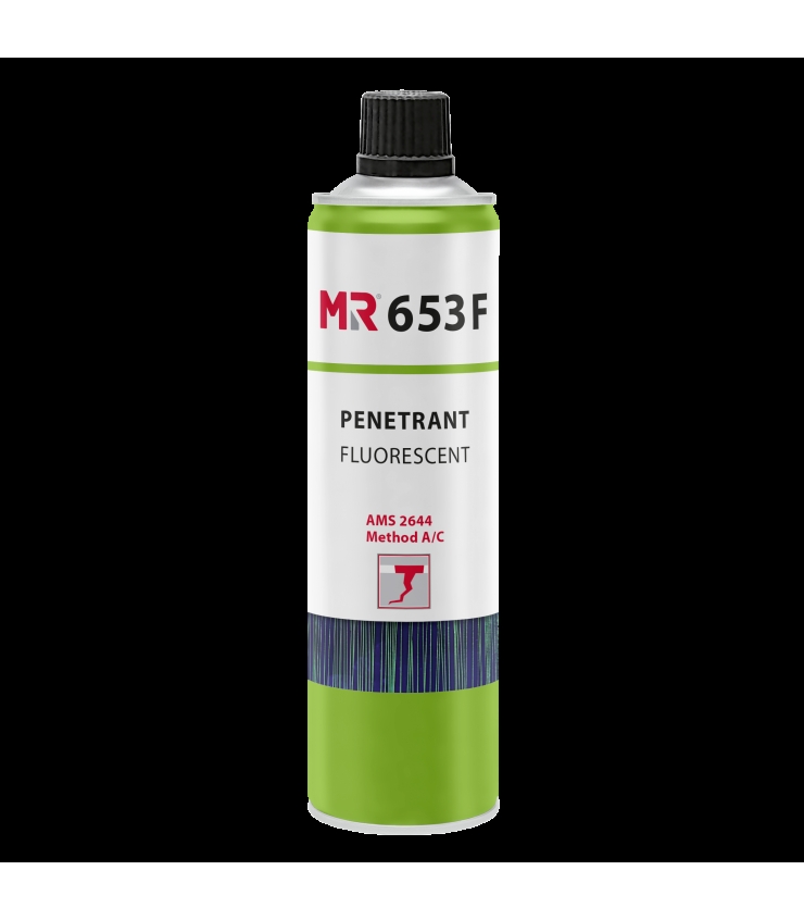 MR-653F - Aérosol pénétrant fluorescent pour ressuage S3 AMS 2644 MR CHEMIE