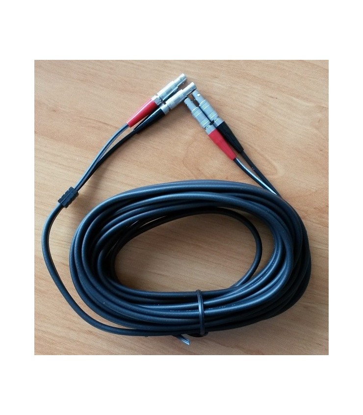 Câble double Lemo 00 / Lemo 00
